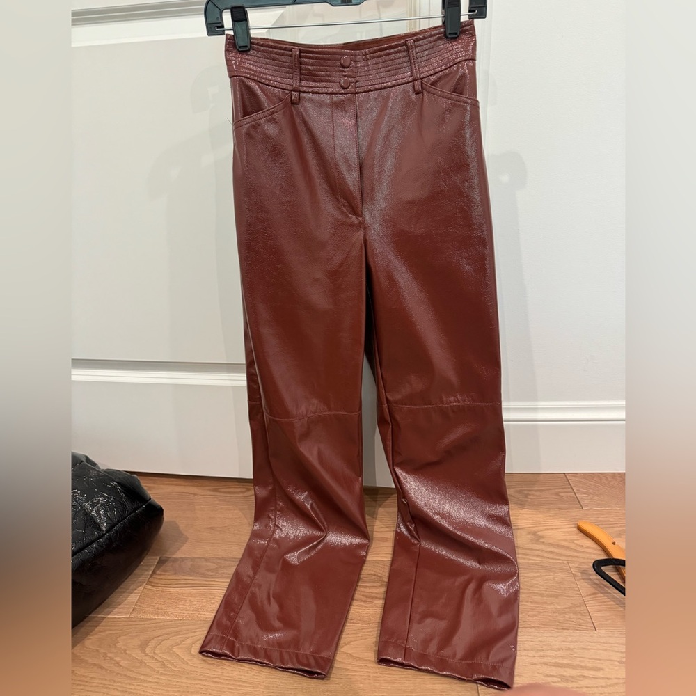 Wilfred Patent Pants - Gem
